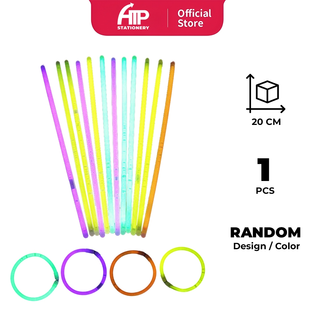Disposable Colorful Fluorescent Sticks Concert Outdoor Event Luminous ...