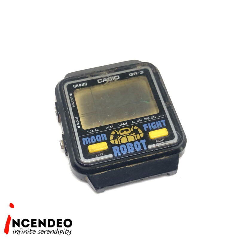 [ROSAK] Retro Rare Casio Moon Fight Robot Game Watch GR-3 | Shopee Malaysia
