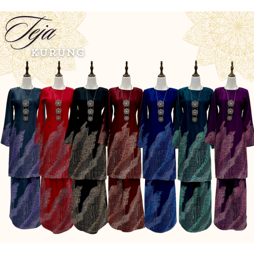 NEW COLLECTION BATIK / KURUNG TEJA BATIK MALAYSIA / KURUNG BATIK ...