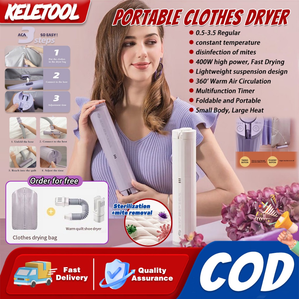 portable dryer Clothes Dryer dryer machine 烘幹機 mesin lipat baju ...