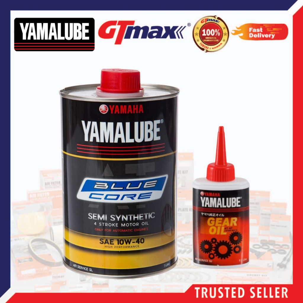 YAMALUBE BLUECORE 10W40 BLUECORE GEAR OIL COMBO NVX155 NMAX XMAX ...