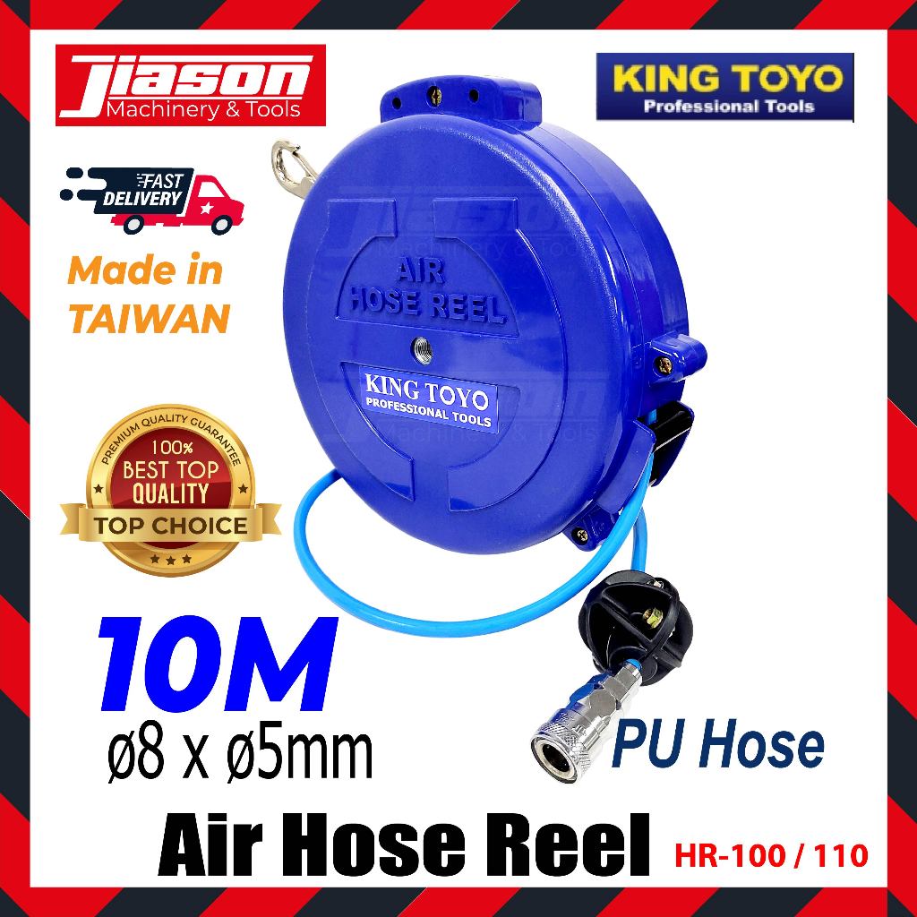 KING TOYO HR-100 / HR100 / 110 8x5MM Air Hose Reel 10M | Shopee Malaysia