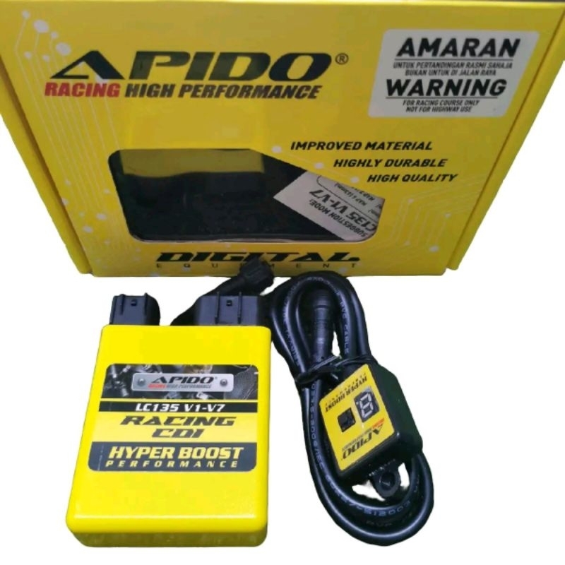Apido Racing Cdi 9Mode Pnp Lc135V1-V7 | Shopee Malaysia