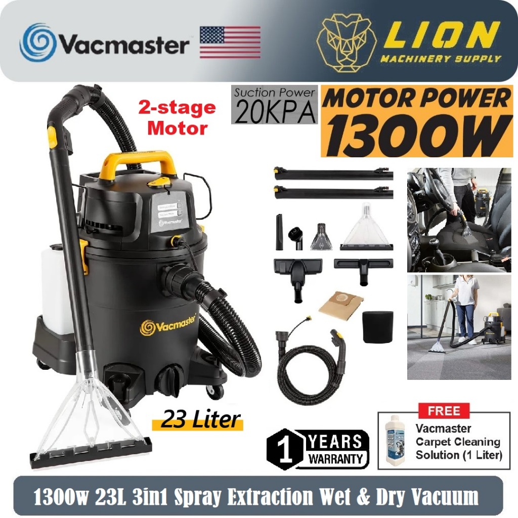 VACMASTER Multi-Purpose 20L STAINLESS STELL TANK 3 IN 1 WET & DRY ...