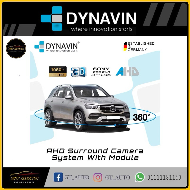 DYNAVIN 360 PANORAMIC CAMERA 720P/1080P FOR ORIGINAL PLAYER ADD ON WITH ...