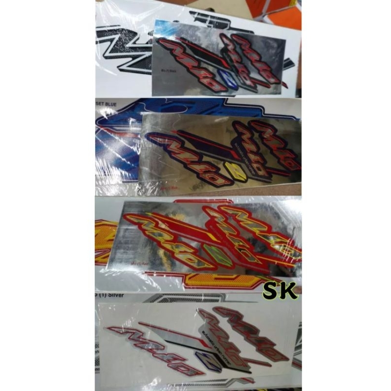 YAMAHA EGO MIO (1) STRIPE BODY STICKER STIKER (READY STOCK)!!! | Shopee ...