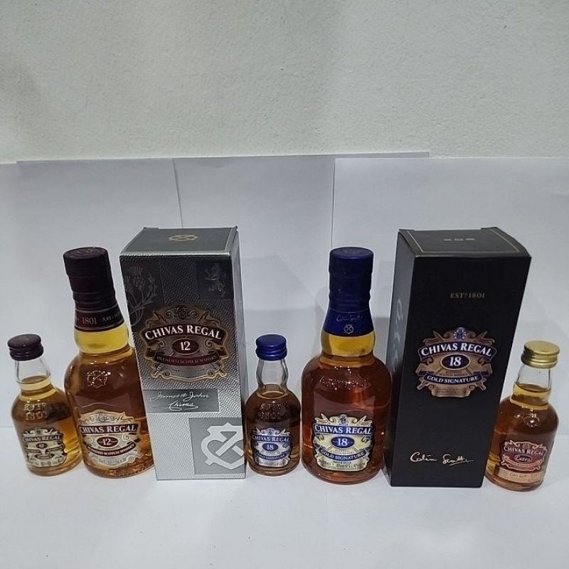 Chivas Regal miniature set | Shopee Malaysia