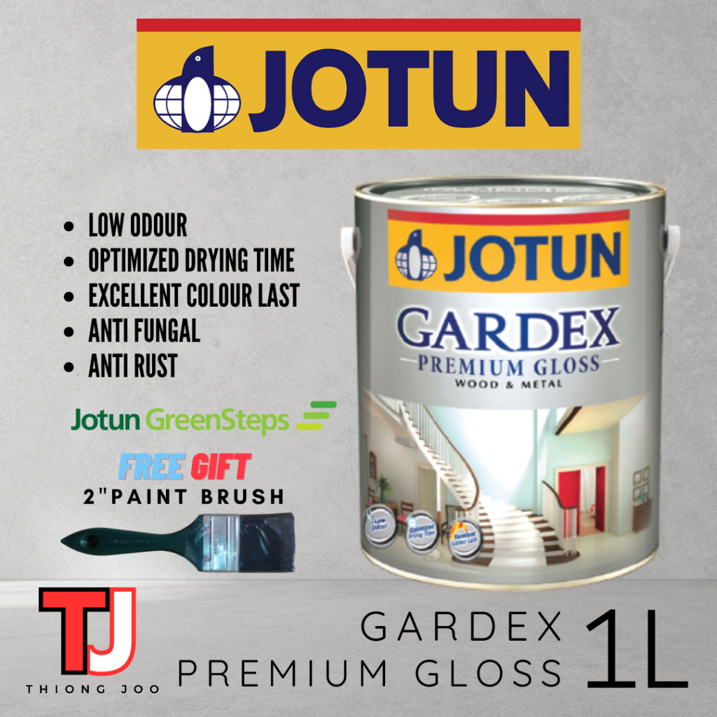 JOTUN(3145~9928) GARDEX PREMIUM GLOSS 1L | Shopee Malaysia
