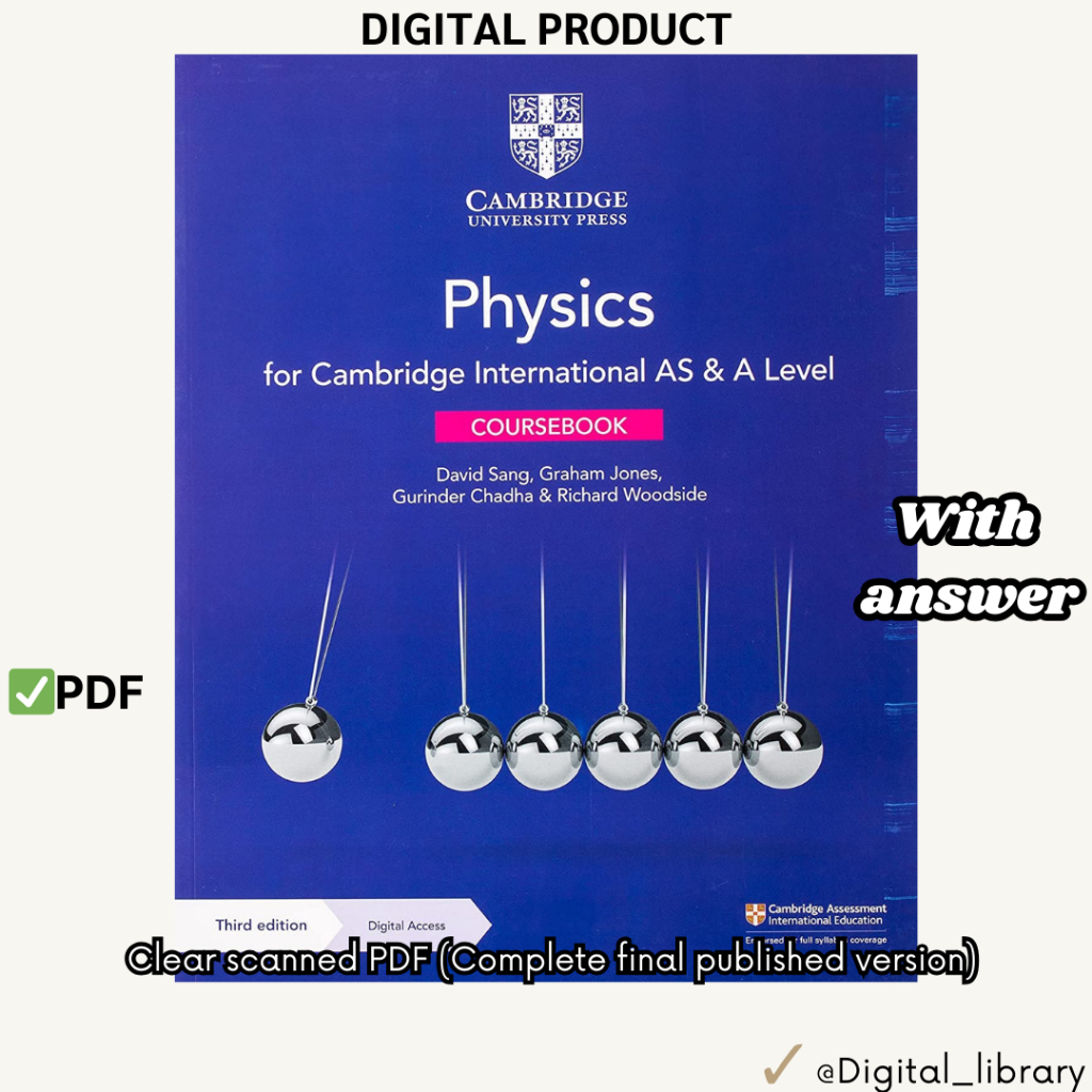 Cambridge International AS & A Level Physics Coursebook (3ed) With ...