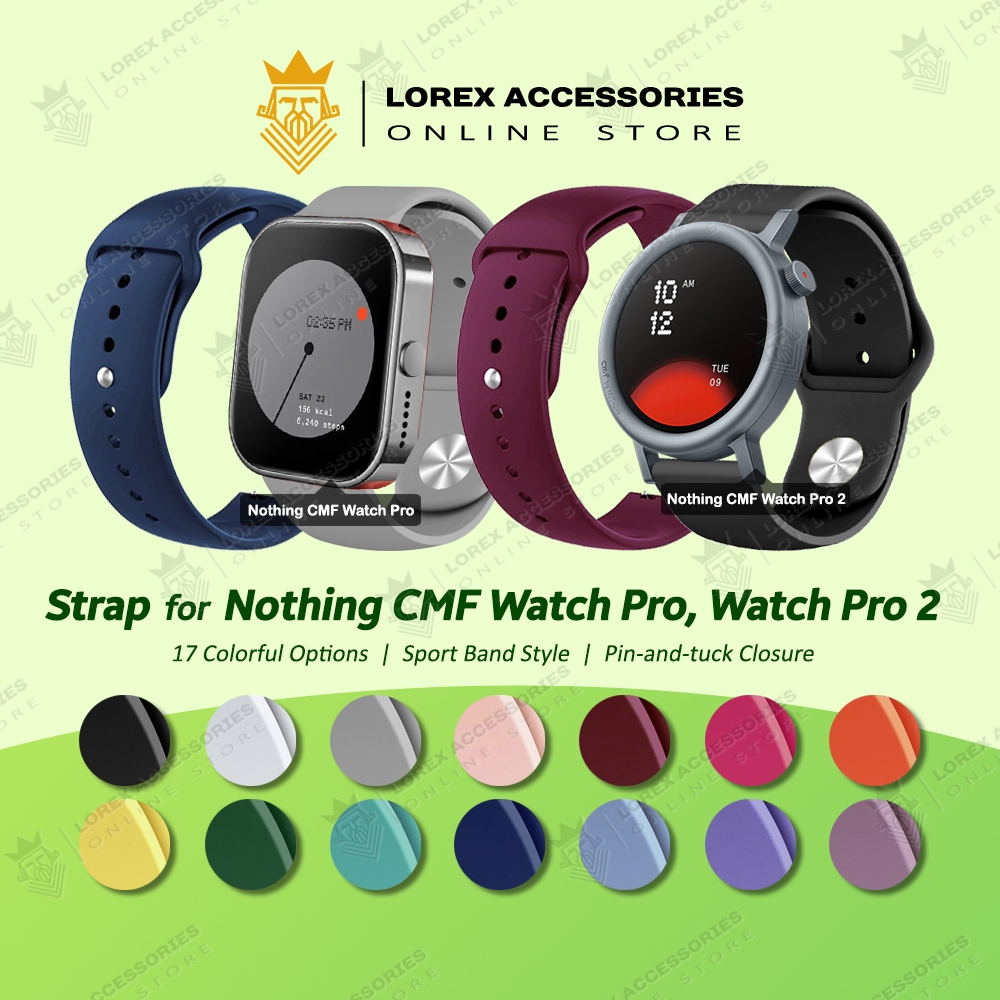 Strap for Nothing CMF Watch Pro / Pro 2, Colorful Sport Band Strap 22mm ...
