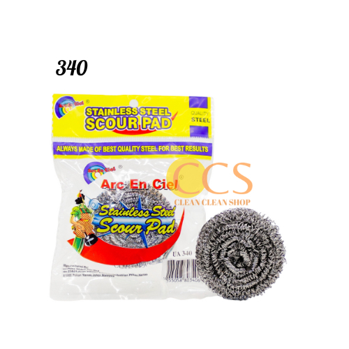 ARC EN CIEL STAINLESS STEEL SCRUBBER SCOURING BALL 钢丝球 | Shopee Malaysia