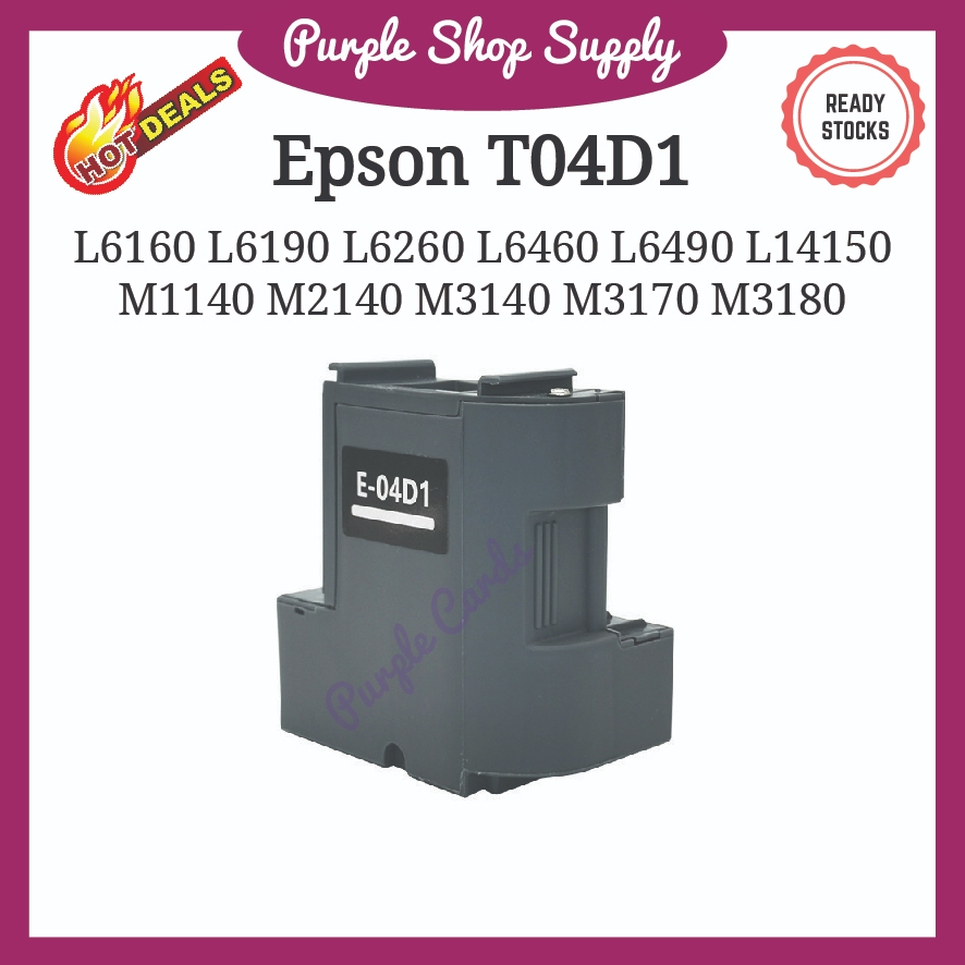 Epson T04D1 Maintenance Box / Waste Ink Tank L14150 L6160 L6170 L6190 ...
