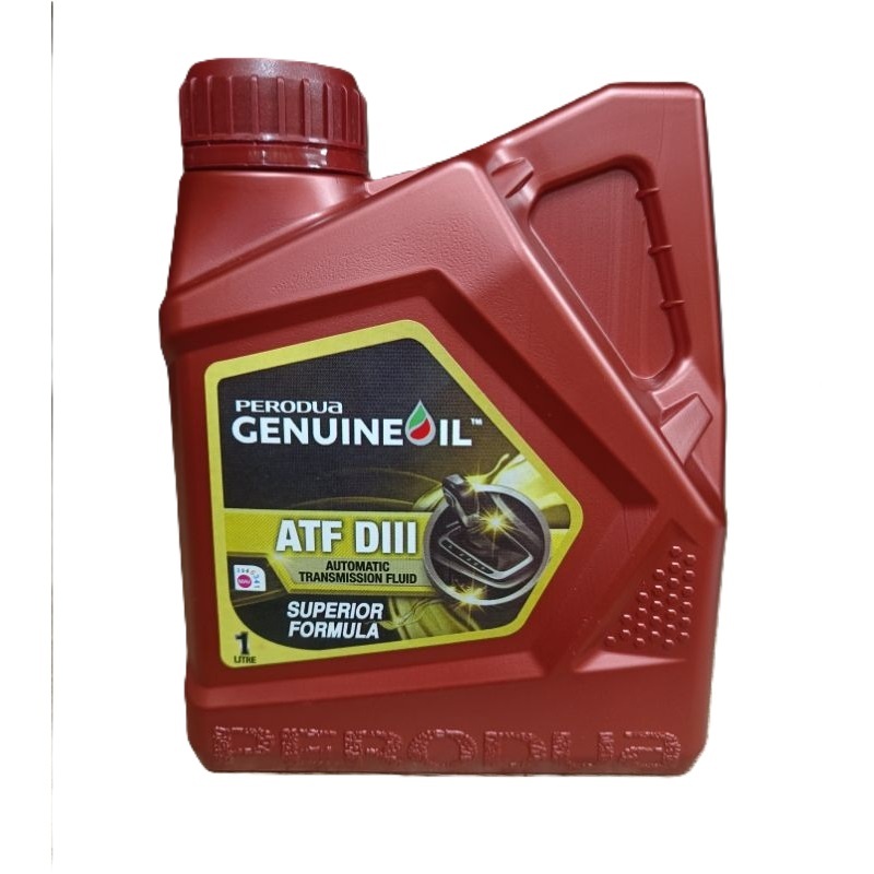 AUTOMATIC TRANSMISSION FLUID FOR PERODUA ATF D3 RED 1L (9004J-20000 ...