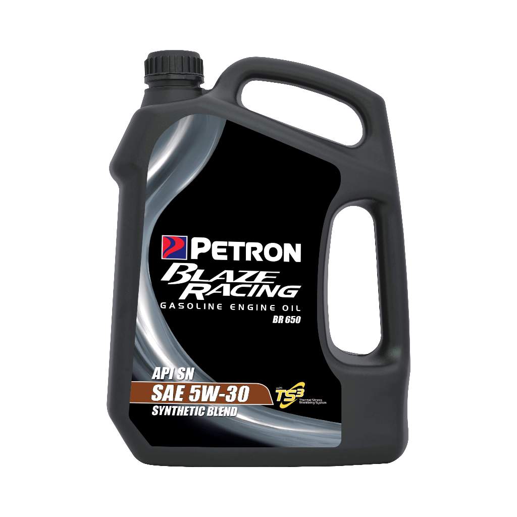 Petron Blaze Racing Synthetic Blend 5W-30 Engine Oil (4L) | Shopee Malaysia