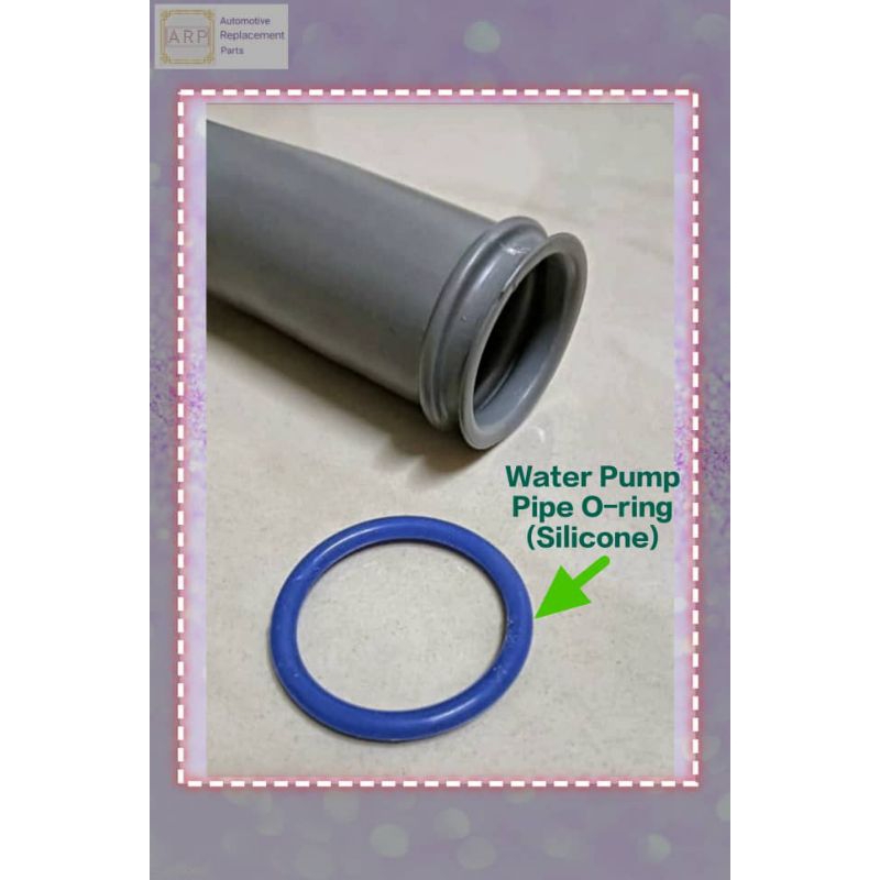 Oring Water Pump Pipe Saga, Iswara,Wira (silicone type) | Shopee Malaysia