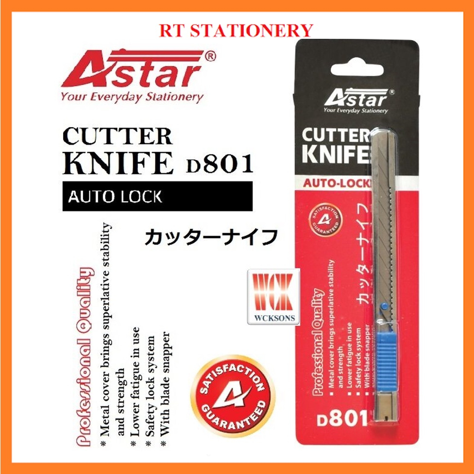 Astar Art Steel Cutter Knife D801 (Small) | Shopee Malaysia