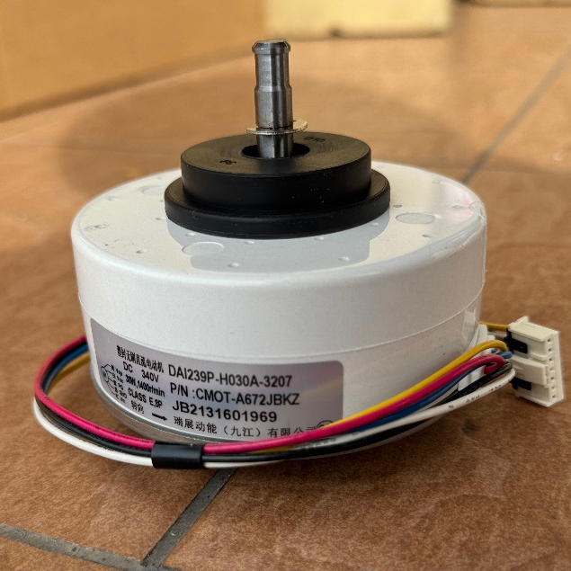 SHARP ORIGINAL A672 INDOOR FAN MOTOR AIR COND AH-XP18YMB AH-XP18YMd ...