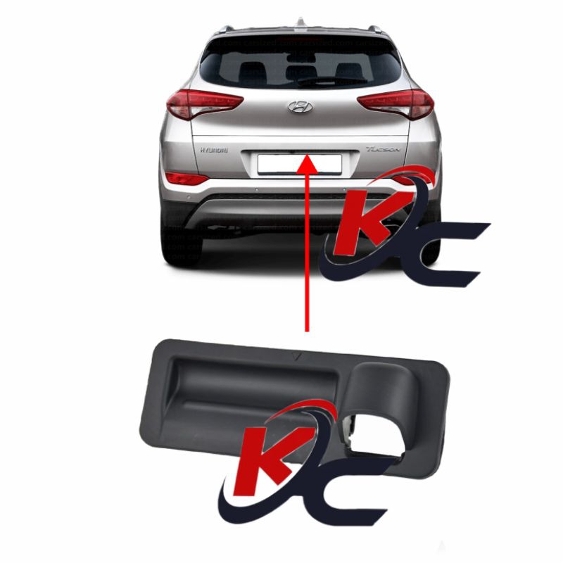 Hyundai tucson TL 2015-2020 Outside Trunk Lid Lock Tailgate Handle push ...
