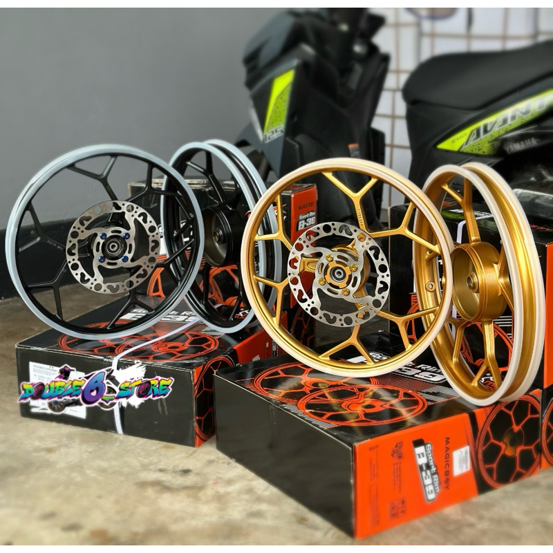 AEROX THAI CNC SPORT RIM + DISC THAI 17 inch 1.2/1.4-17 SPORT RIM AEROX ...