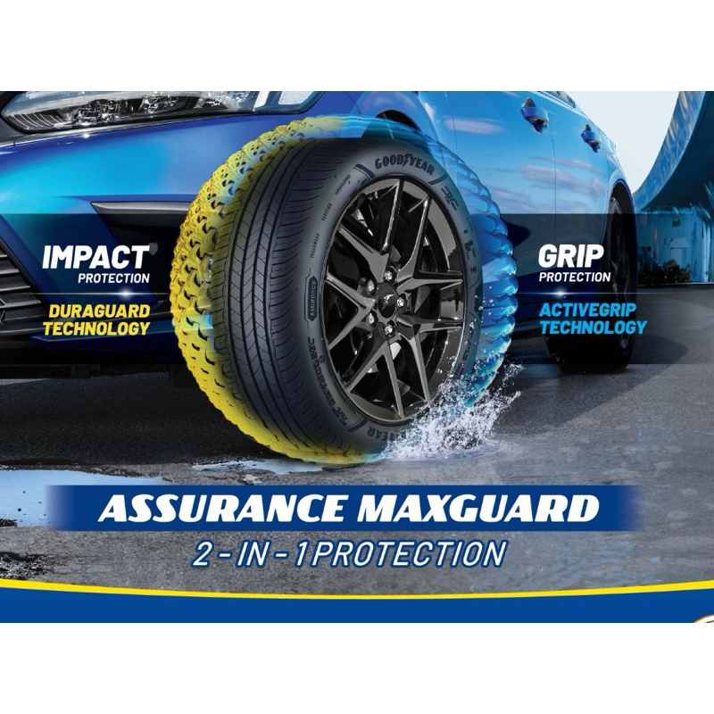 [Installation Provided] 205/45/17 GOODYEAR ASSURANCE MAXGUARD NEW TYRE ...