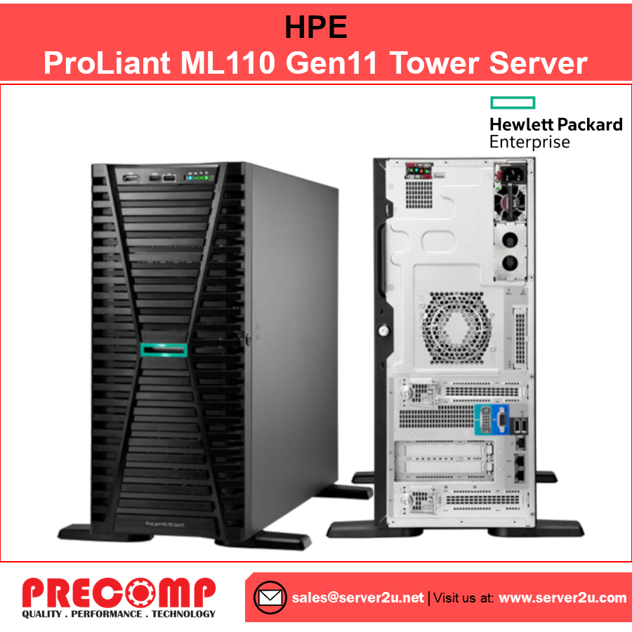 HPE ProLiant ML110 Gen11 Tower Server | Shopee Malaysia