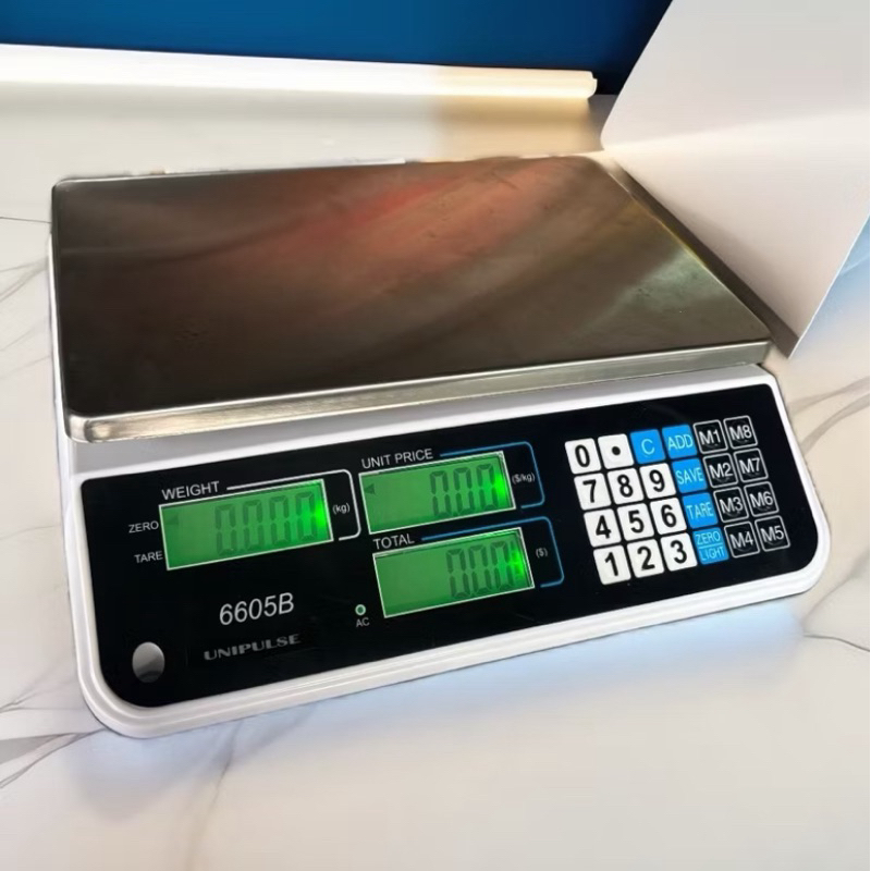 40kg Waterproof Electronic Digital Price Computing Rechargeable ...