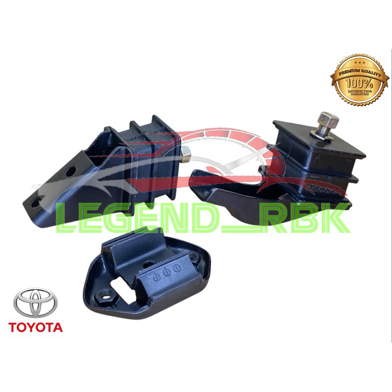 (3PCS) TOYOTA COROLLA KE20 1970-1978 ENGINE MOUNTING KIT (PREMIUM ...