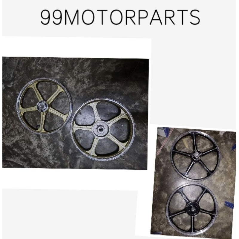 suzuki smash revo smash pro smash 110 shogun 125 sport rim 5 leg front ...