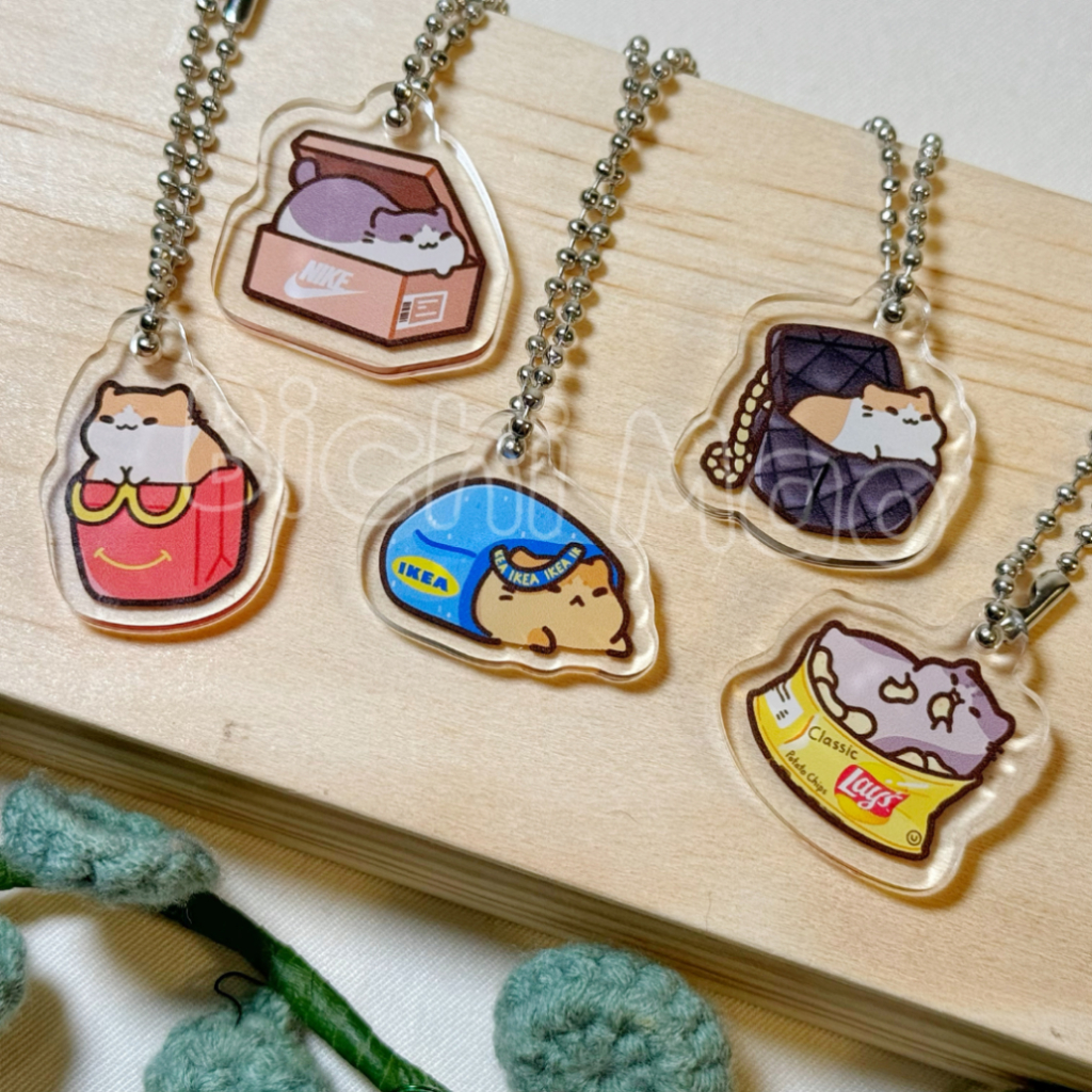 Bichi Mao Mini Cat Keychain | Shopee Malaysia