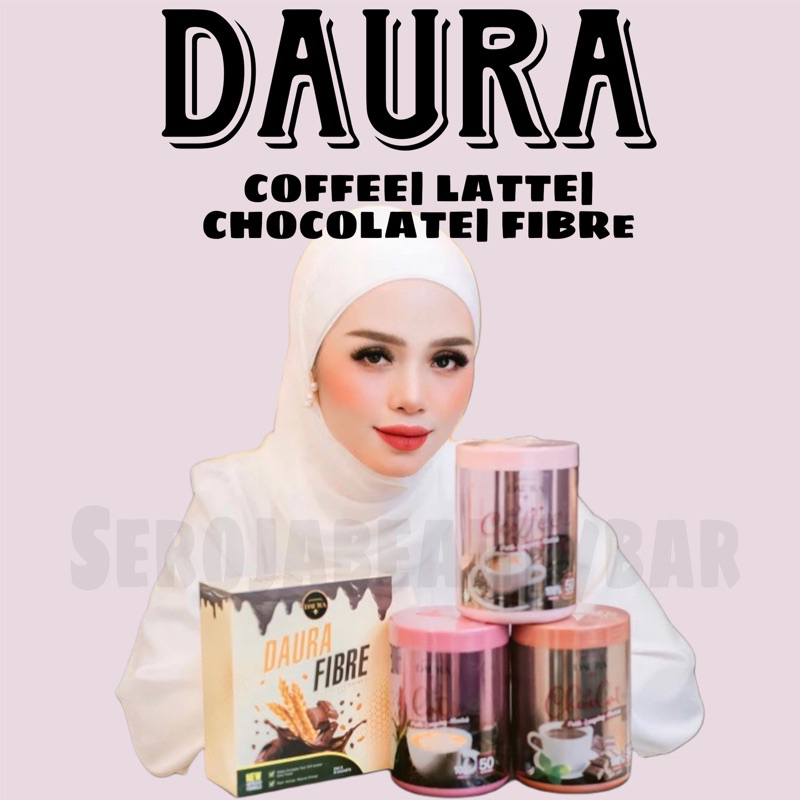 ‼️READY STOCK‼️DAURA LATTE / COFFEE / CHOCOLATE / DAURA FIBRE | Shopee ...