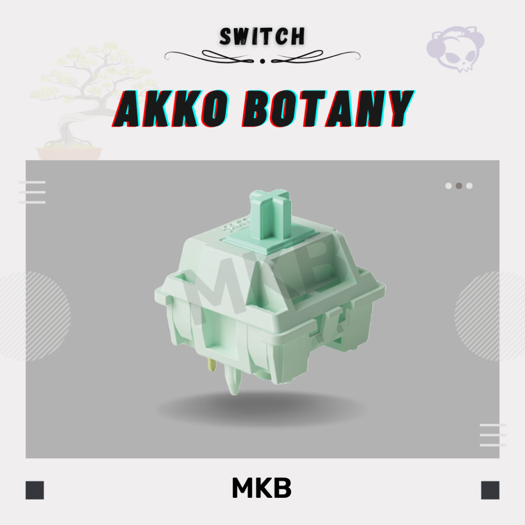 Akko Botany Linear Switch for Mechanical or Gaming Keyboards - Linear ...