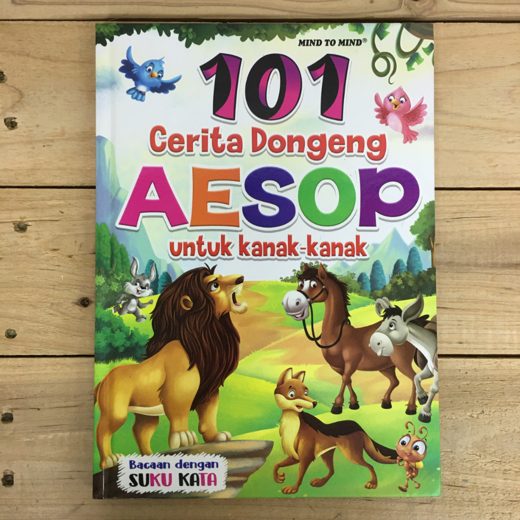 101 Cerita Dongeng AESOP Untuk Kanak-Kanak (Bacaan dengan Suku Kata) (Preloved) | Shopee Malaysia