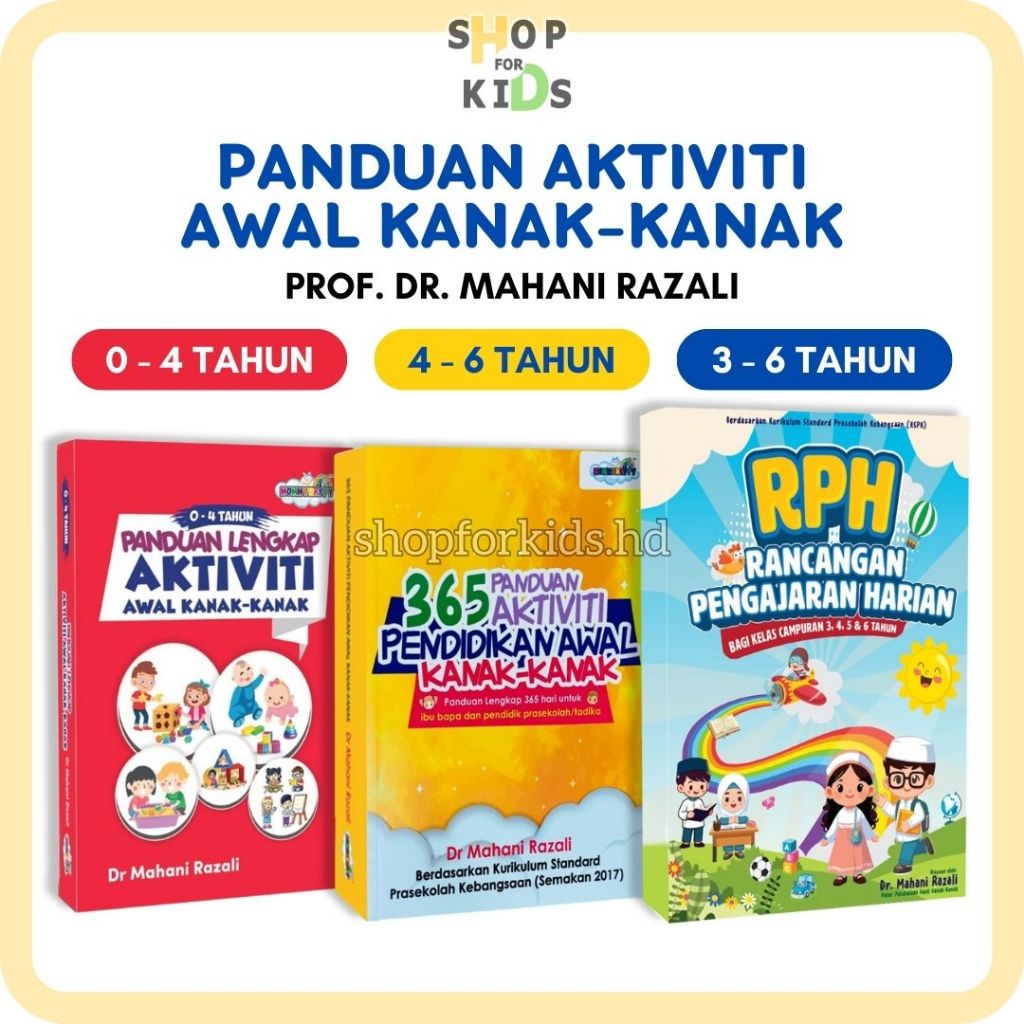 BUKU RPH PANDUAN LENGKAP AKTIVITI AWAL KANAK 365 / PENDIDIKAN STEAM ...