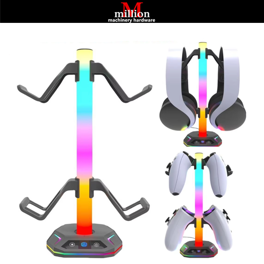 RGB Game Controller Stand Headset Joypad Gamepad Stand for PS5/PS4/Xbox ...