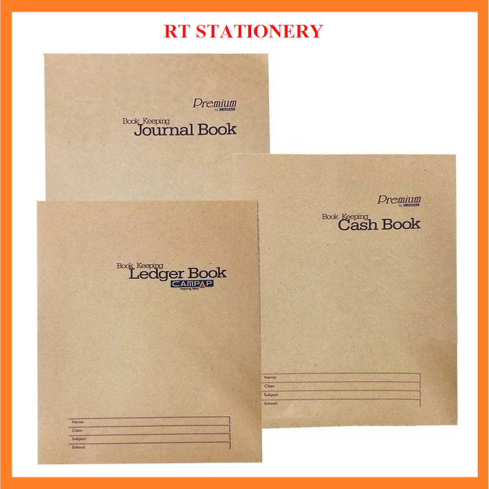 Premium by CAMPAP Cash Book / Journal Book / Ledger Book / Buku Tunai ...