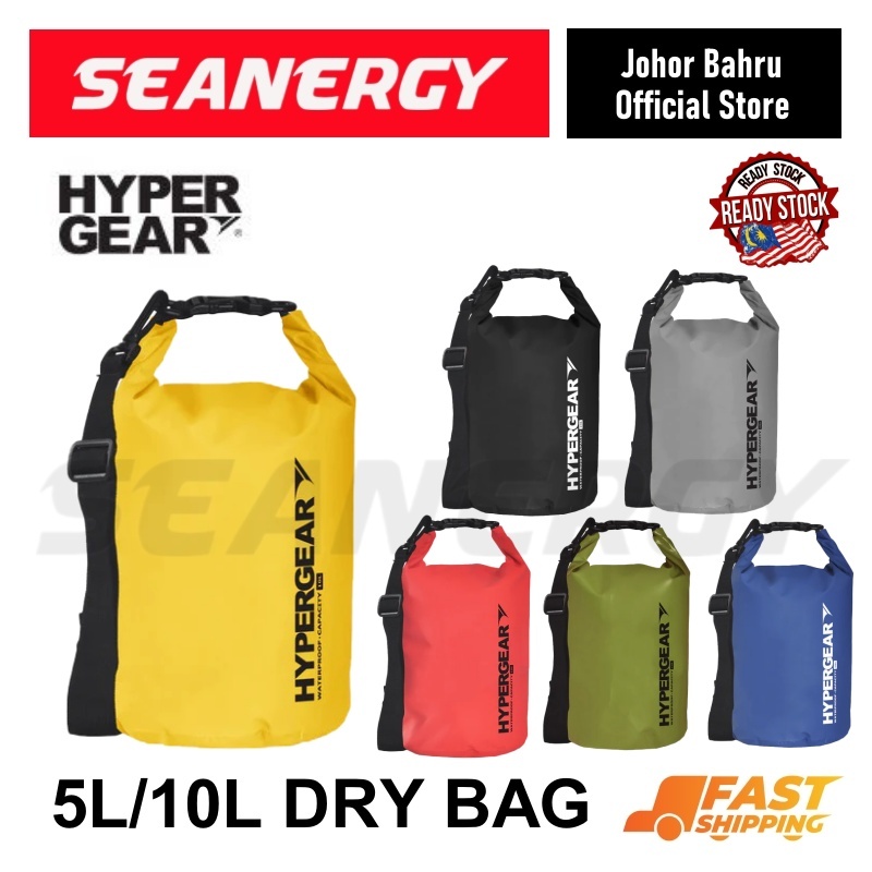 Hypergear Dry Bag 5L 10L 20L 100% Original 1 Year Warranty Waterproof ...