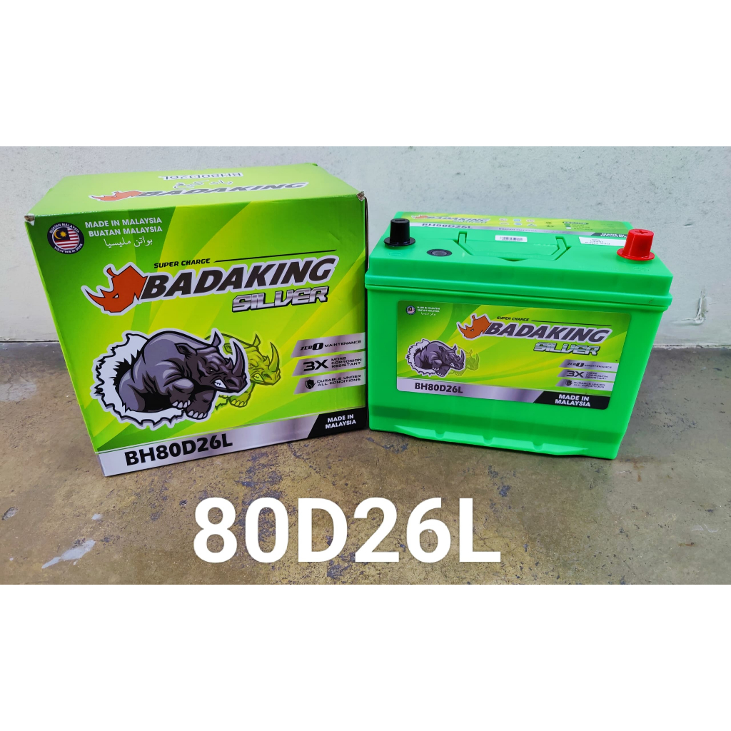 [ Installation Provided ] 80D26R | 80D26L | NS70 | NS70L ] BADAKING MF ...