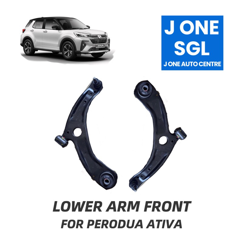 LOWER ARM FRONT LEFT/RIGHT FOR PERODUA ATIVA 1.0 (2021-2024) | Shopee ...
