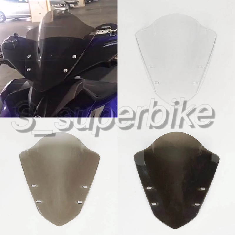 NVX155 V1 V2 AEROX 155 VISOR WINDSHIELD YAMAHA 2020 VISOR WINDSCREEN ...