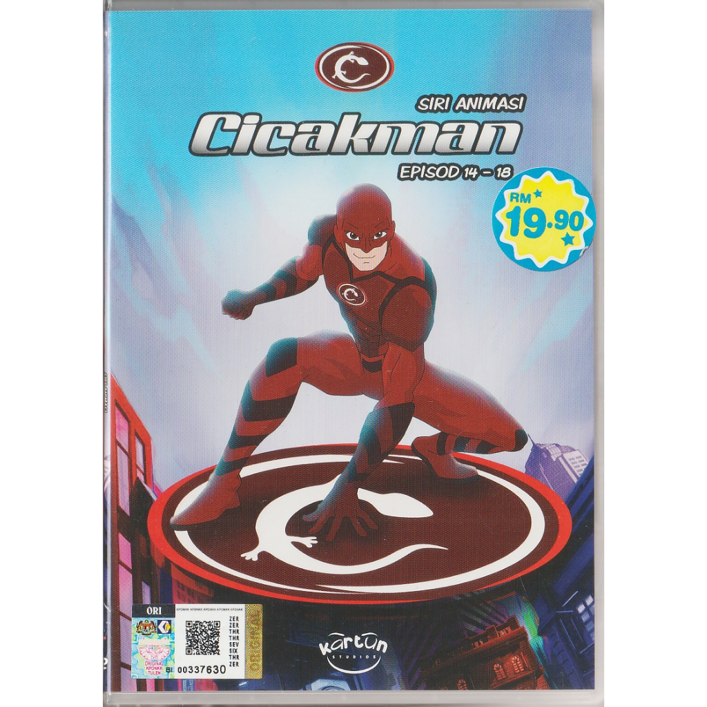 DVD CICAKMAN SIRI ANIMASI EP 14 - 18 ( ORIGINAL FILEM DVD ) | Shopee ...