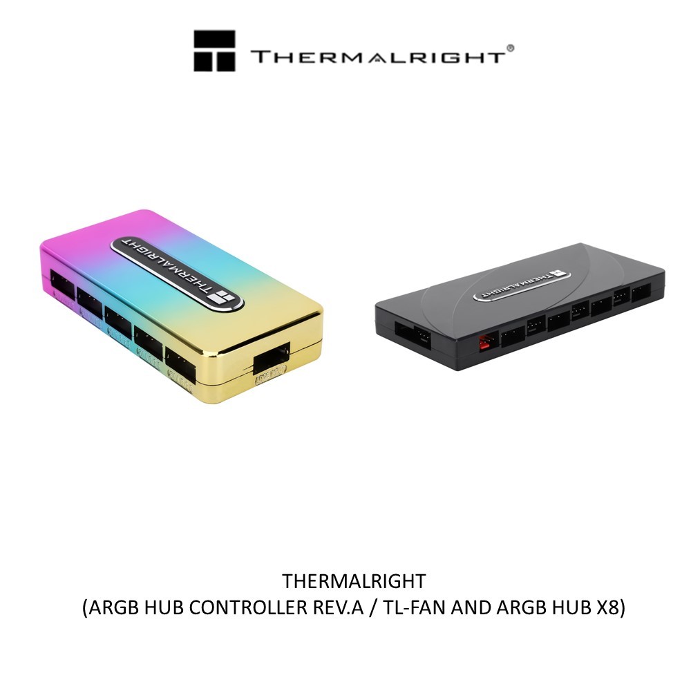 THERMALRIGHT FAN (ARGB HUB CONTROLLER REV.A / TL-FAN AND ARGB HUB X8 ...
