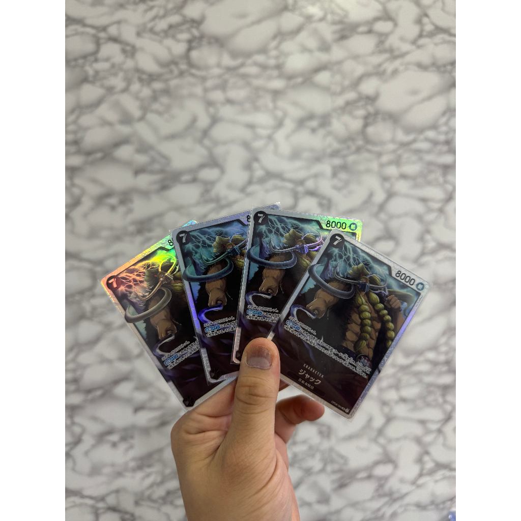 ONE PIECE TRADING CARD GAME - JACK (SR)(OP08-084)(TWO LEGENDS)(BLACK ...