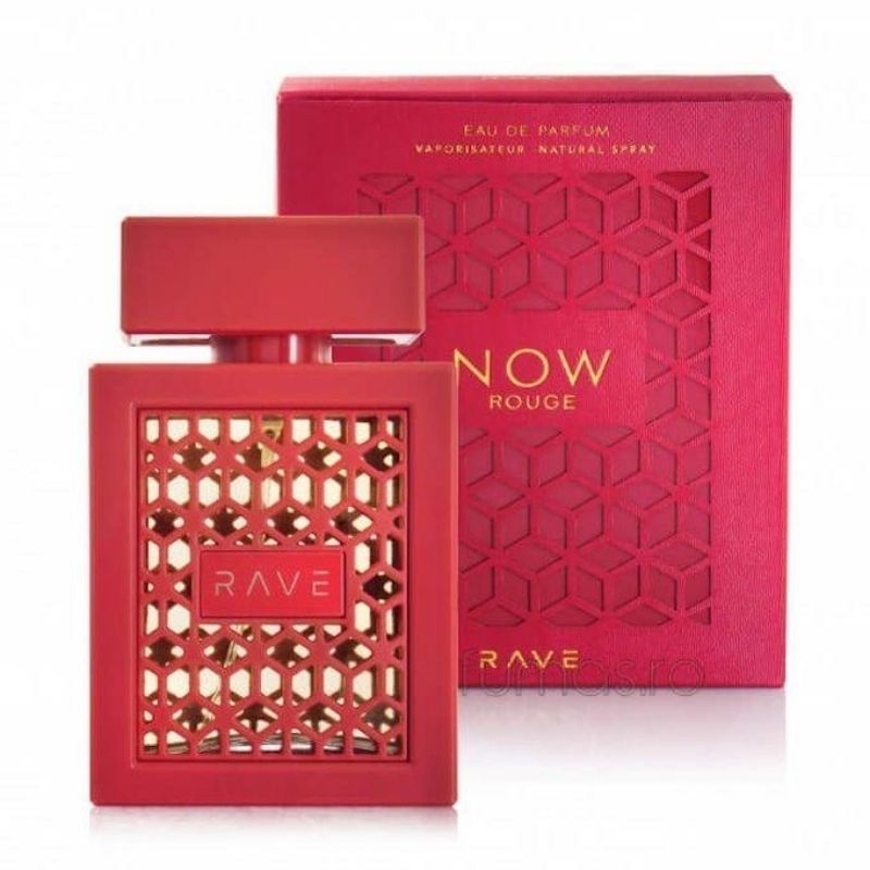 RAVE NOW ROUGE EAU DE PARFUM 100ML WOMEN SPRAY | Shopee Malaysia
