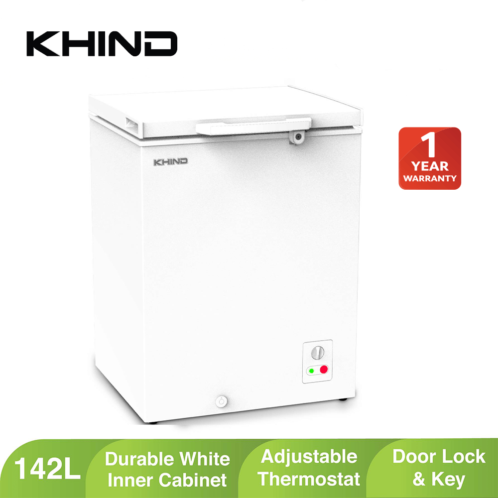 Khind Chest Freezer 142 liter FZ142 | Shopee Malaysia