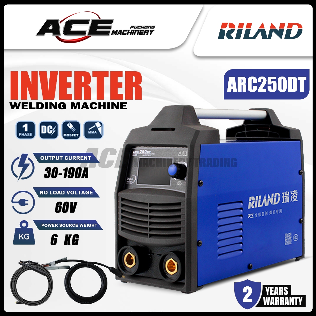 Riland ARC250-SERIES Heavy Duty Inverter Welding Machine | 2 Year ...
