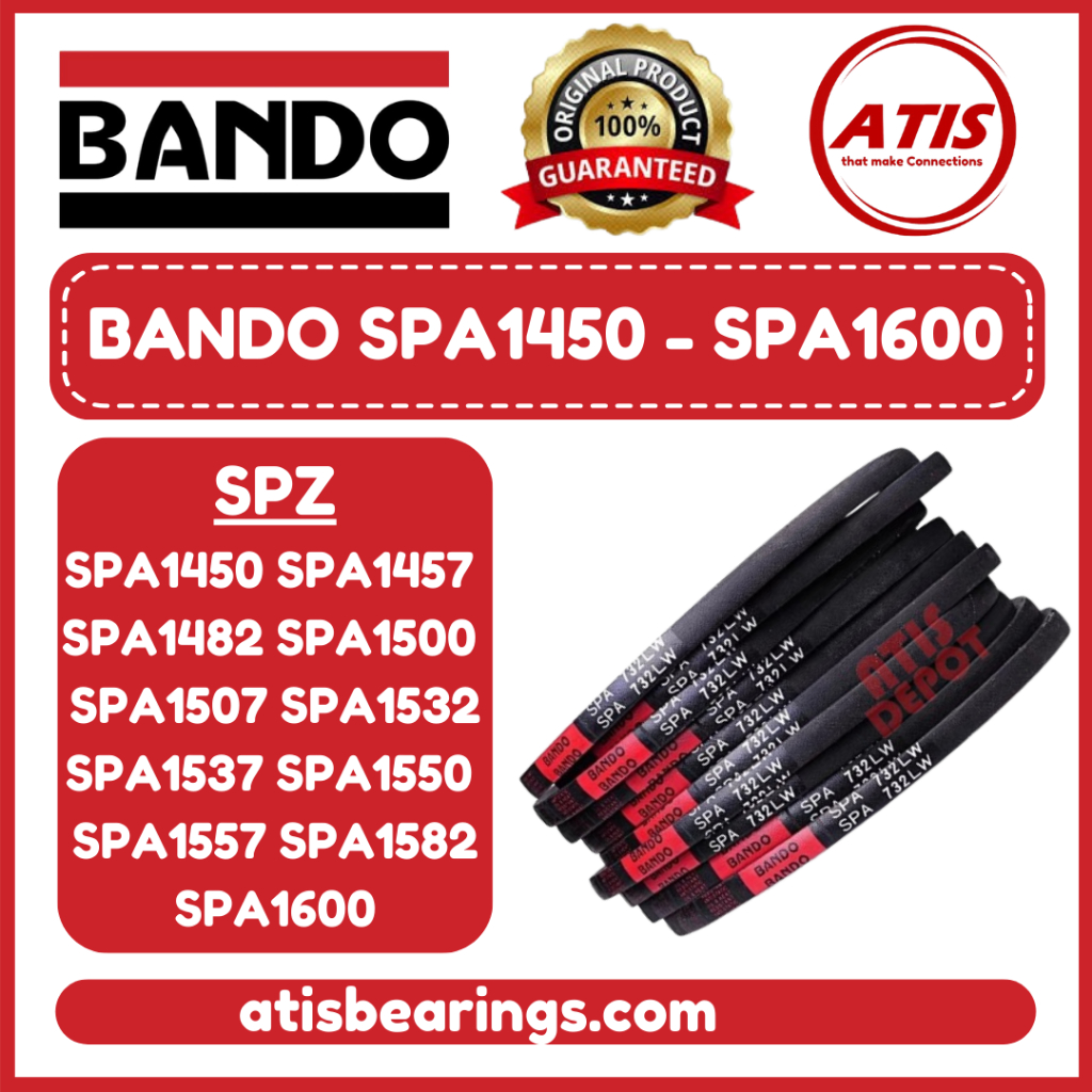 BANDO LW SPA1450 SPA1457 SPA1482 SPA1500 SPA1507 SPA1532 SPA1537 ...