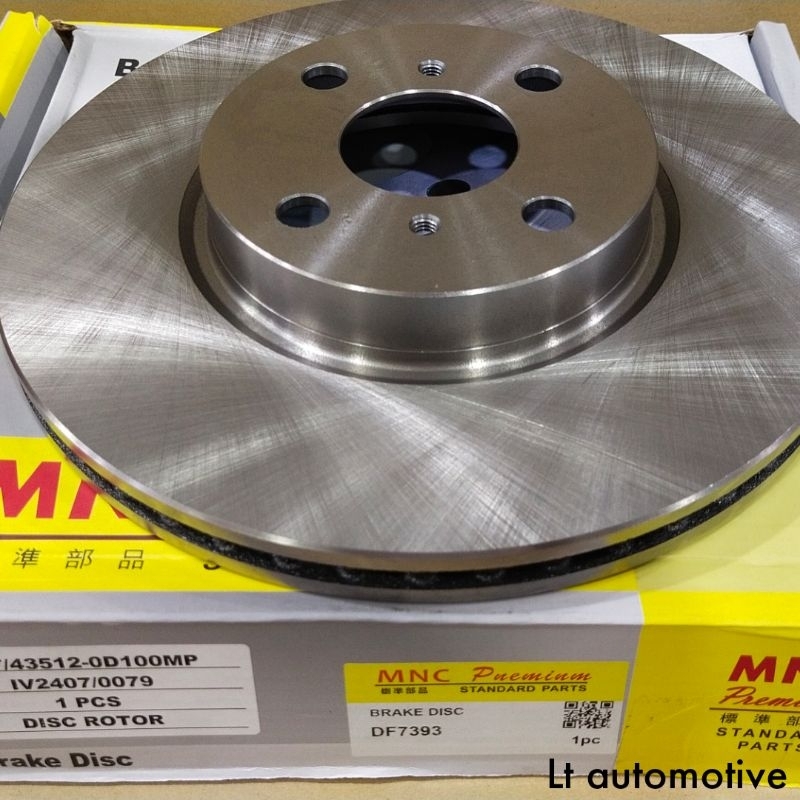 43512-0D100 Toyota vios ncp93 s/g/trd,ncp150 s/g/trd FRONT disc rotor ...