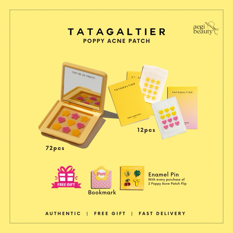 Poppy Acne Patch Flip Honey Star Love Tatagaltier | Shopee Malaysia