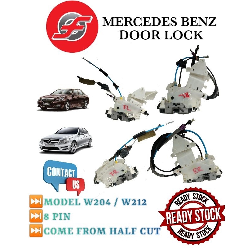MERCEDES BENZ W204 / W212 DOOR LOCK (PRICE FOR ONE UNIT) | Shopee Malaysia