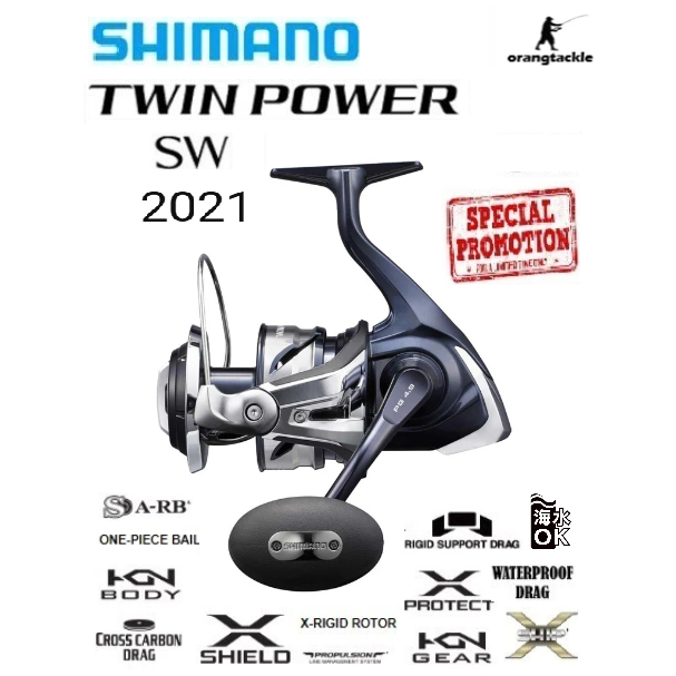 Shimano Twin Power SW 2021 🔥Limited Stock🔥 | Shopee Malaysia